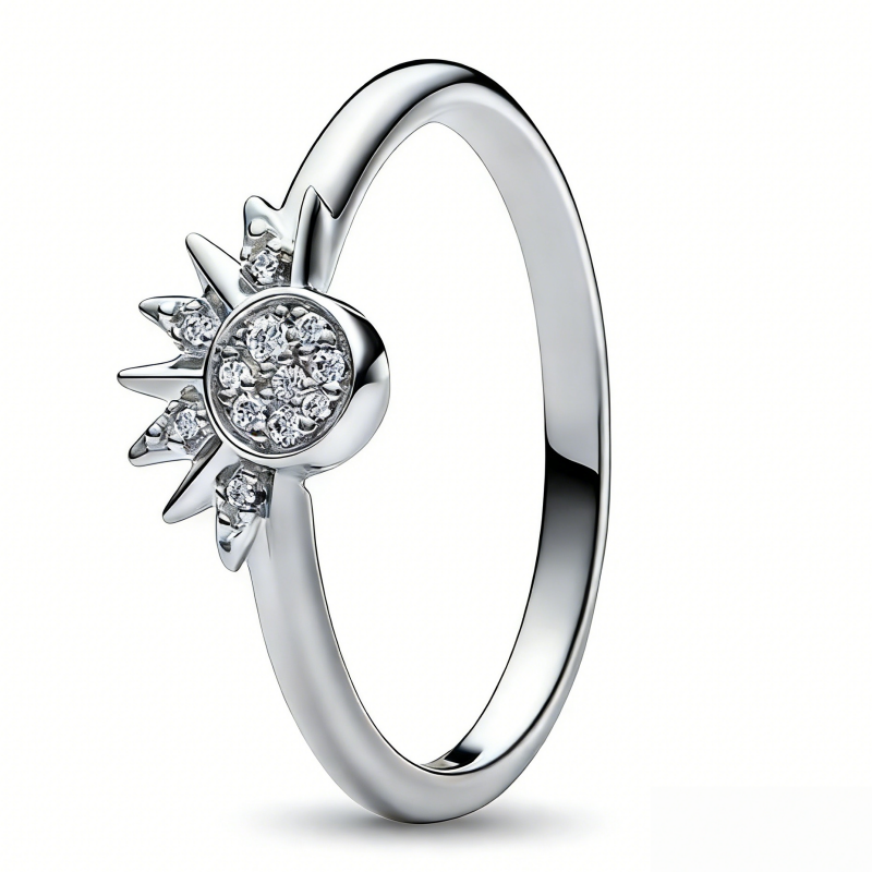 Sun & Moon Heart Couple Rings (Romantic Bond Vibe Style) – wntutx